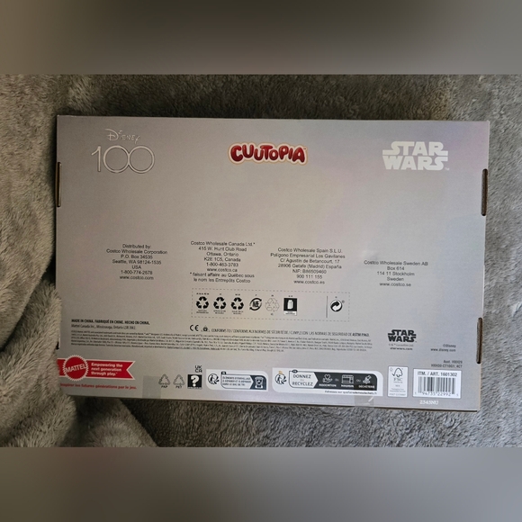 Mattel | Toys | Mattel Disney 0 Star Wars Cuutopia Plushies With 8 ...
